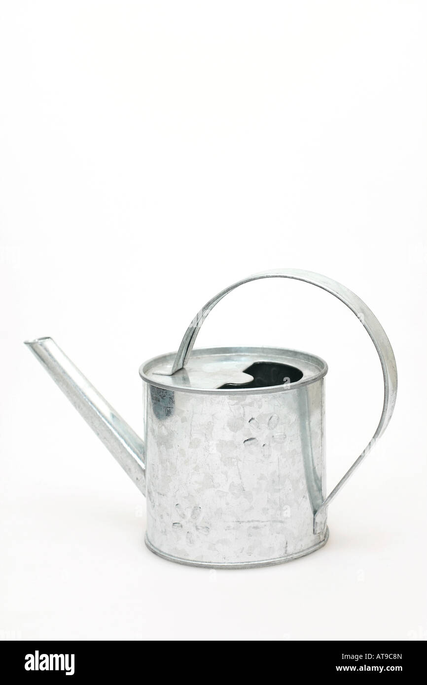 Galvanised Steel Watering Can High Resolution Stock Photography and ...