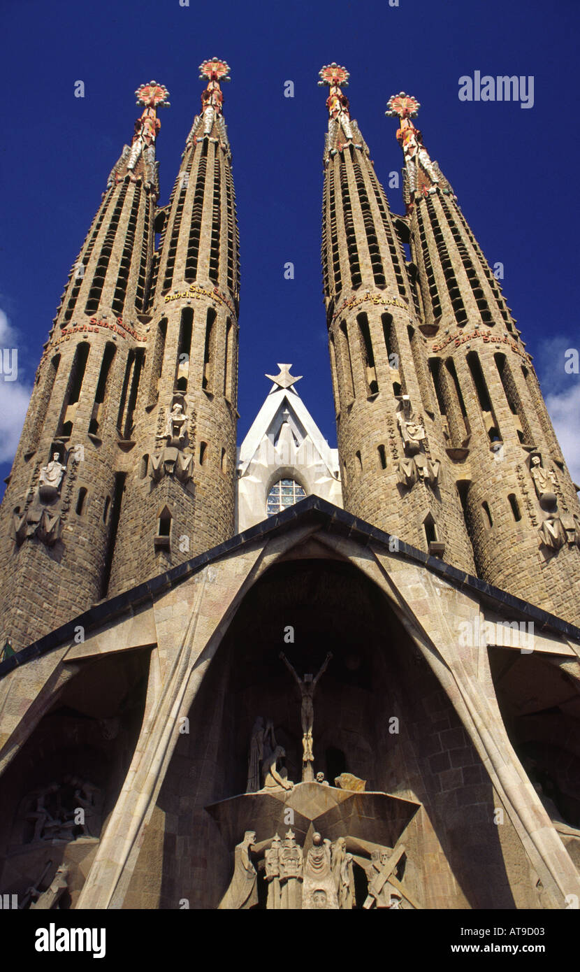 Sagrada Familia (Antoni Gaudi Stock Photo - Alamy