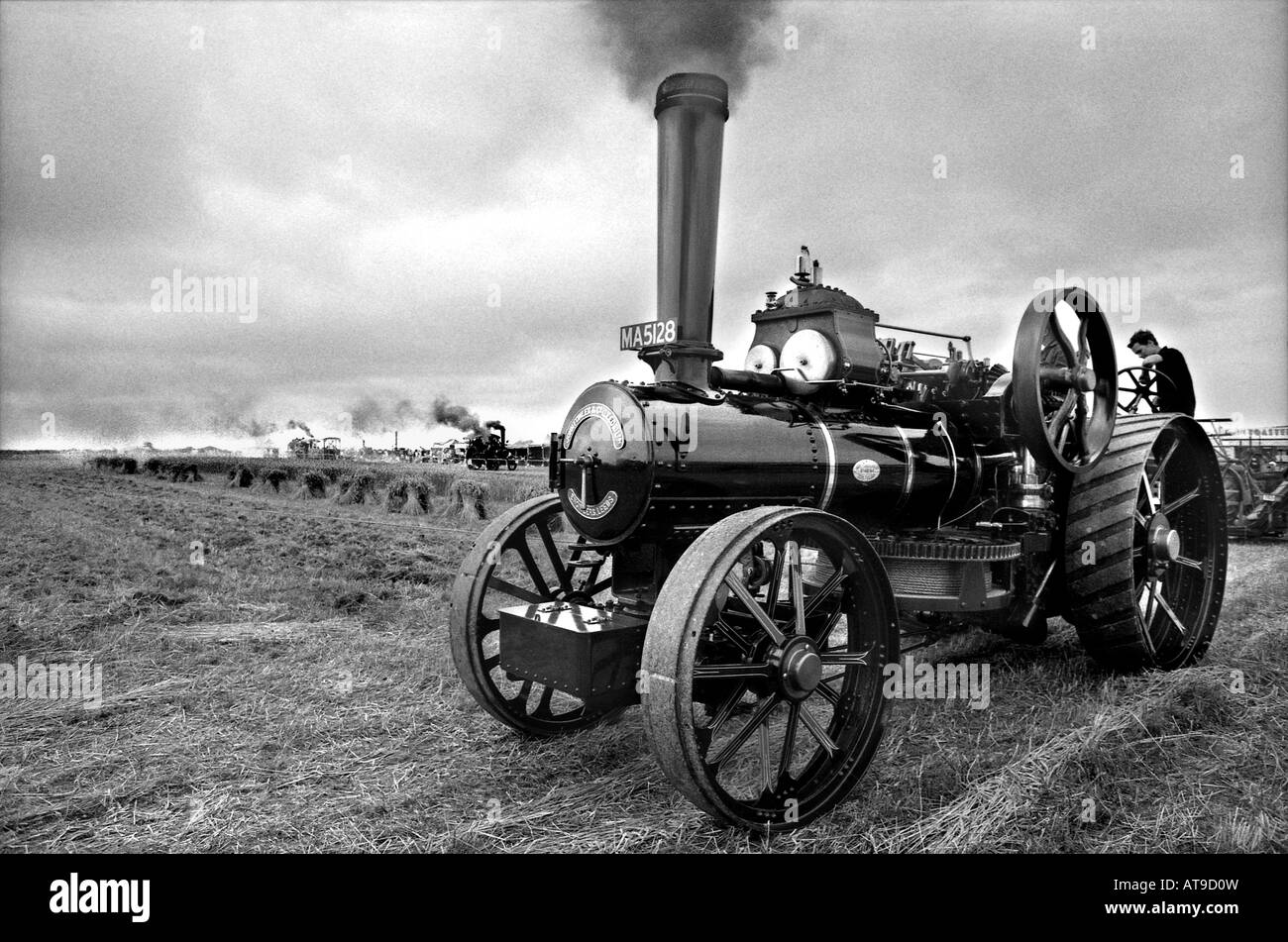A steam engine in Cornwall Stock Photo - Alamy