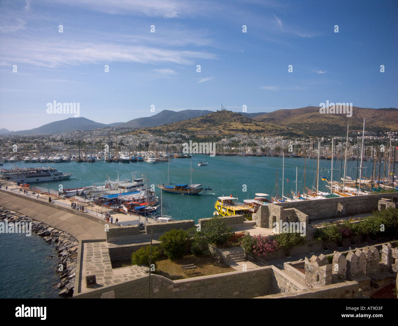 Bodrum fishing port turkey hi-res stock photography and images - Alamy