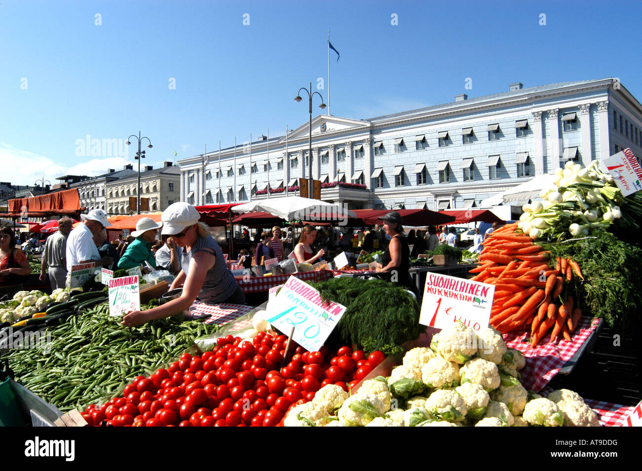 Market Helsinki Finland Stock Photo - Alamy