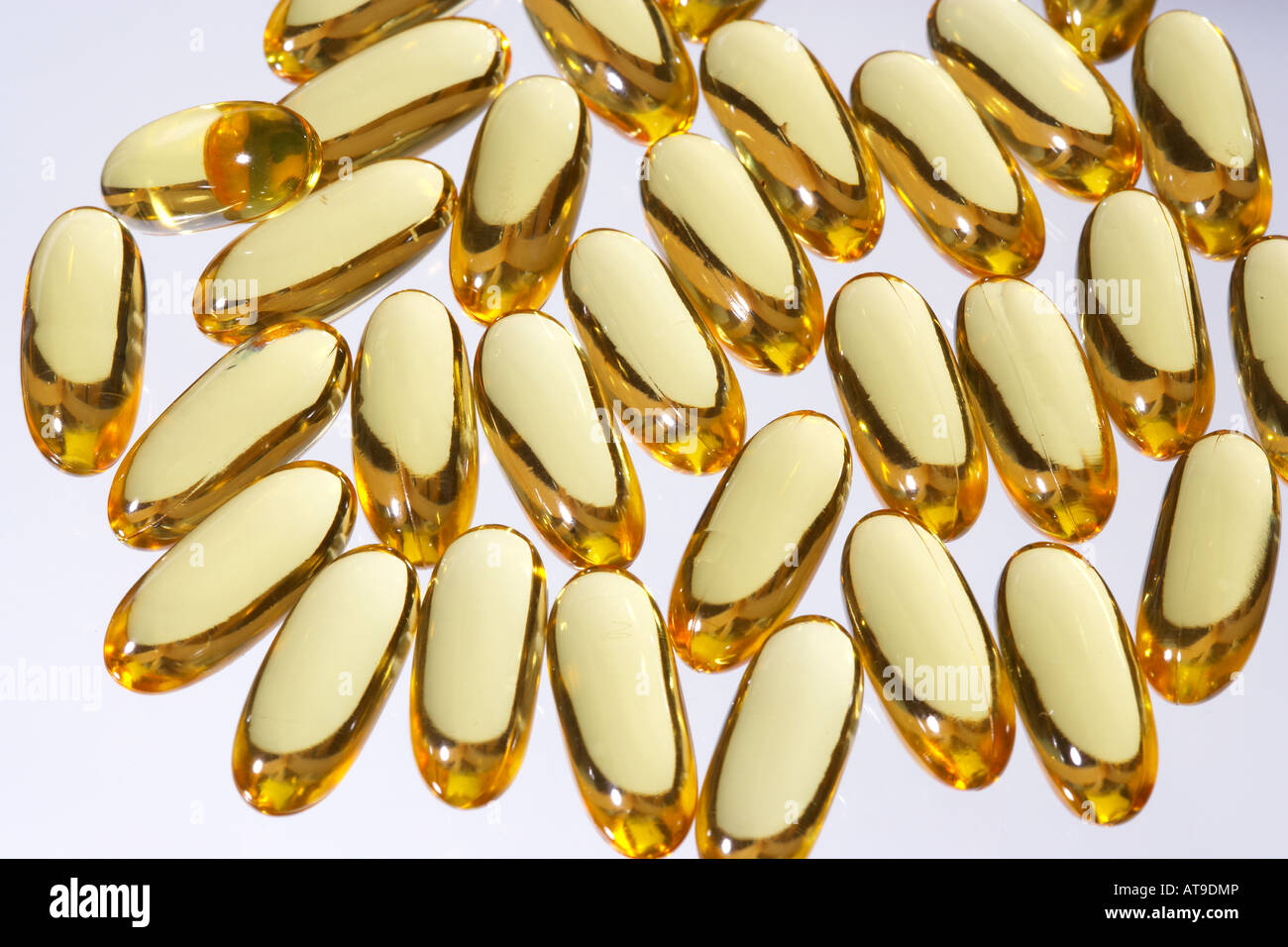 Fish Oil Capsules Stock Photo - Alamy