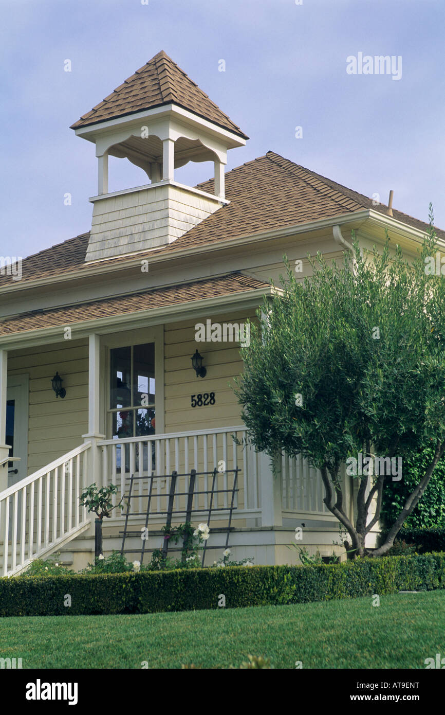 Old schoolhouse at Baileyana Winery Edna Valley near San Luis Obispo ...