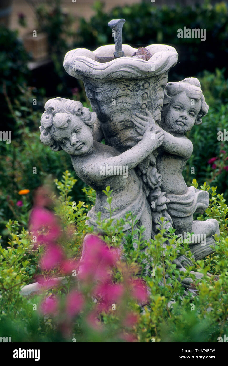 Garden statue at Old Edna Store Edna Valley near San Luis Obispo San ...