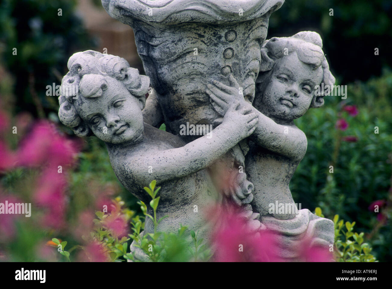 Garden statue at Old Edna Store Edna Valley near San Luis Obispo San ...