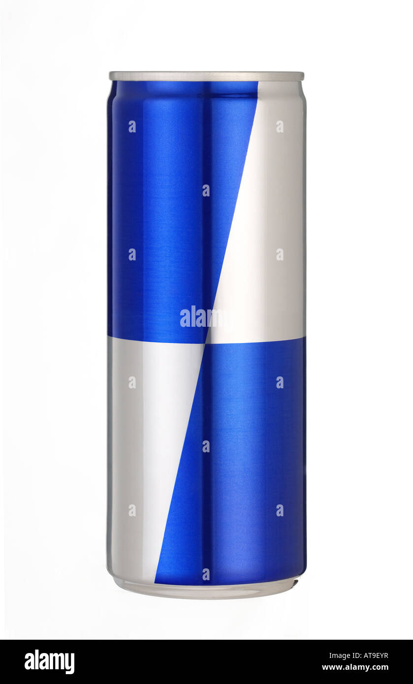Plain Energy Drink Can