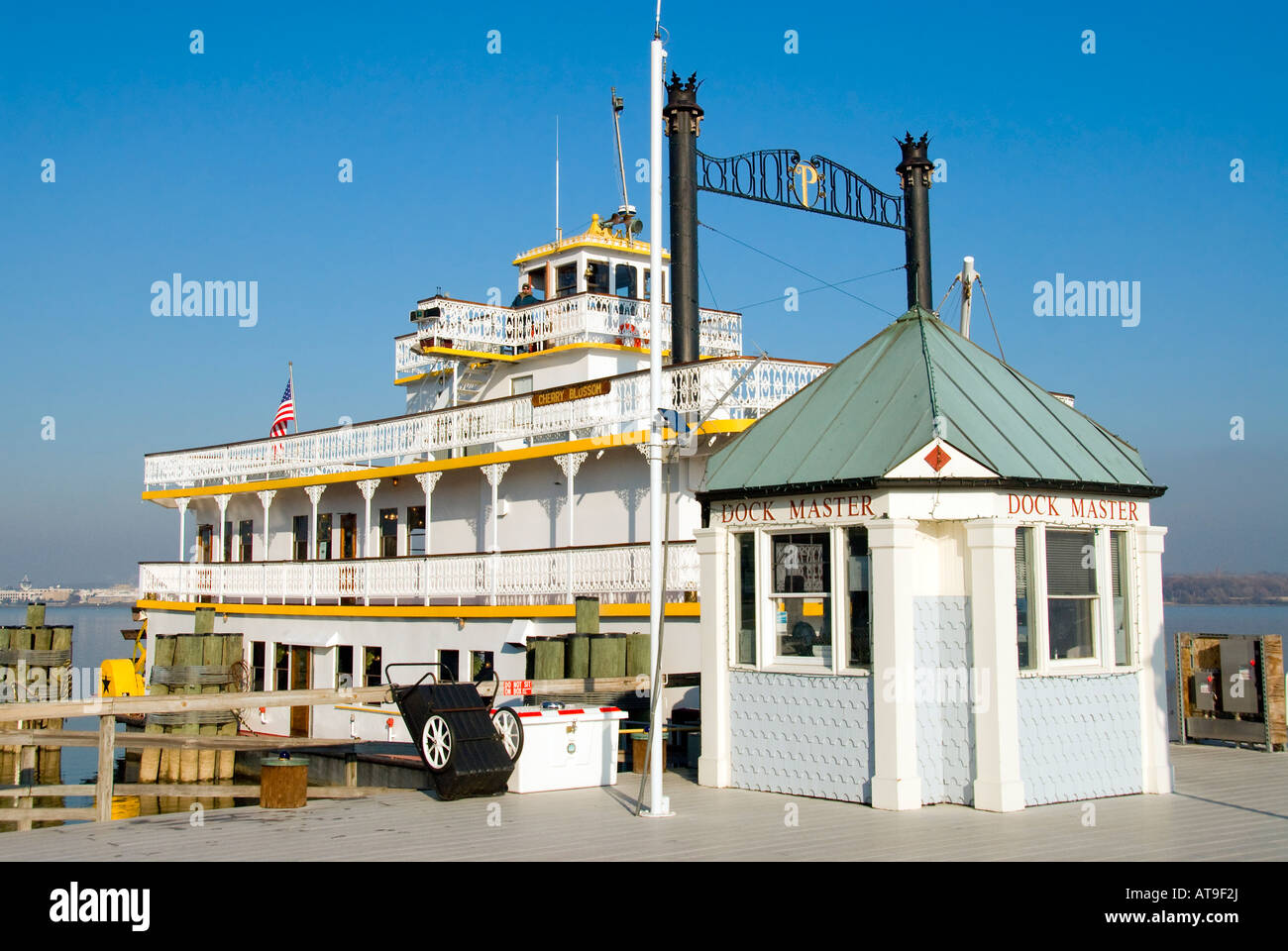 Ferry at the dock at Old Town Alexandria Virginia USA Stock Photo - Alamy