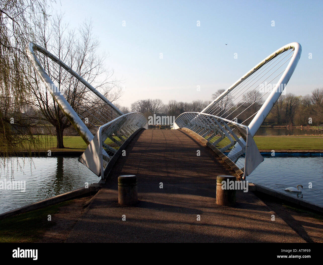New Bridge over River Ouse Bedford Stock Photo - Alamy