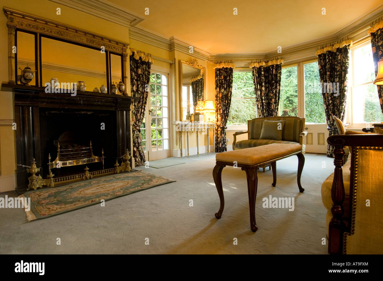 Georgian drawing room hi-res stock photography and images - Alamy