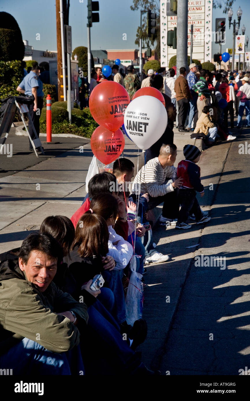 Vietnamese-American politician's balloons at Tet Parade "Little Saigon ...