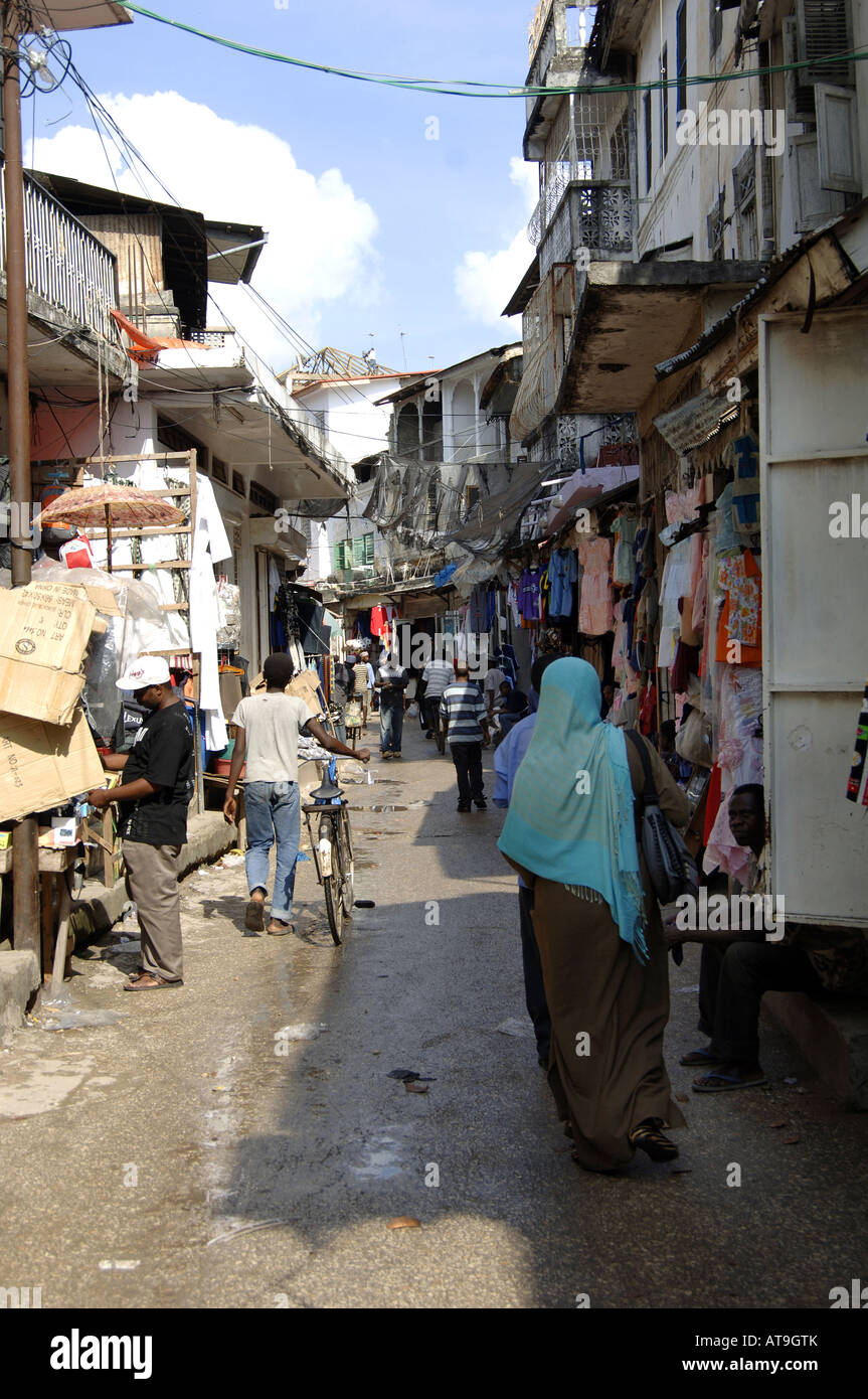 The local market place in central Stone Town Stone Town is the capital ...
