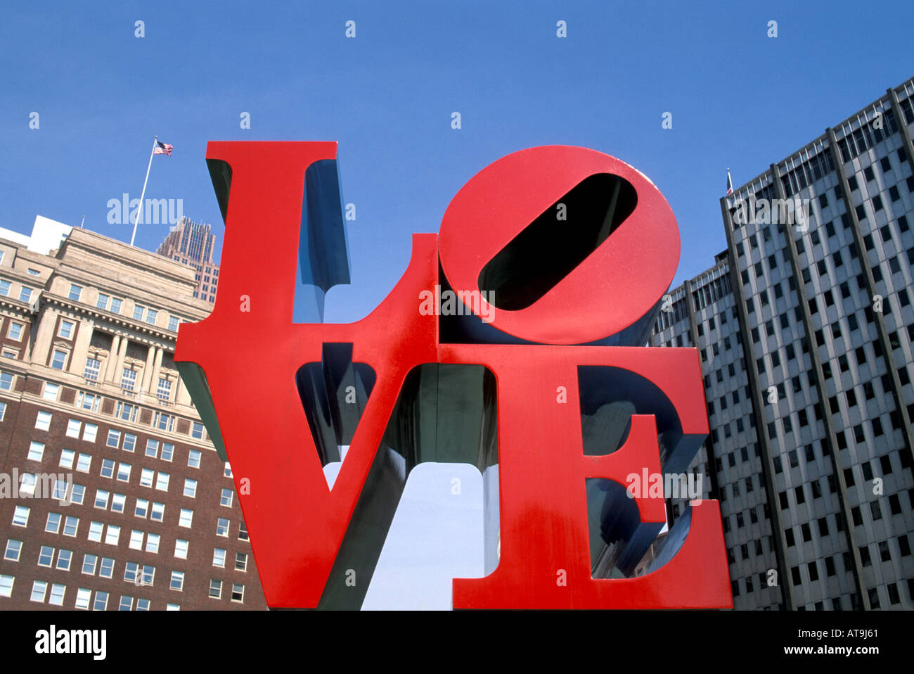 Philadelphia Pa Pennsylvania JFK Plaza Love Statue Stock Photo - Alamy