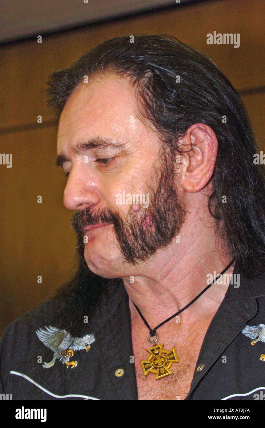 Lemmy from Motorhead Stock Photo - Alamy