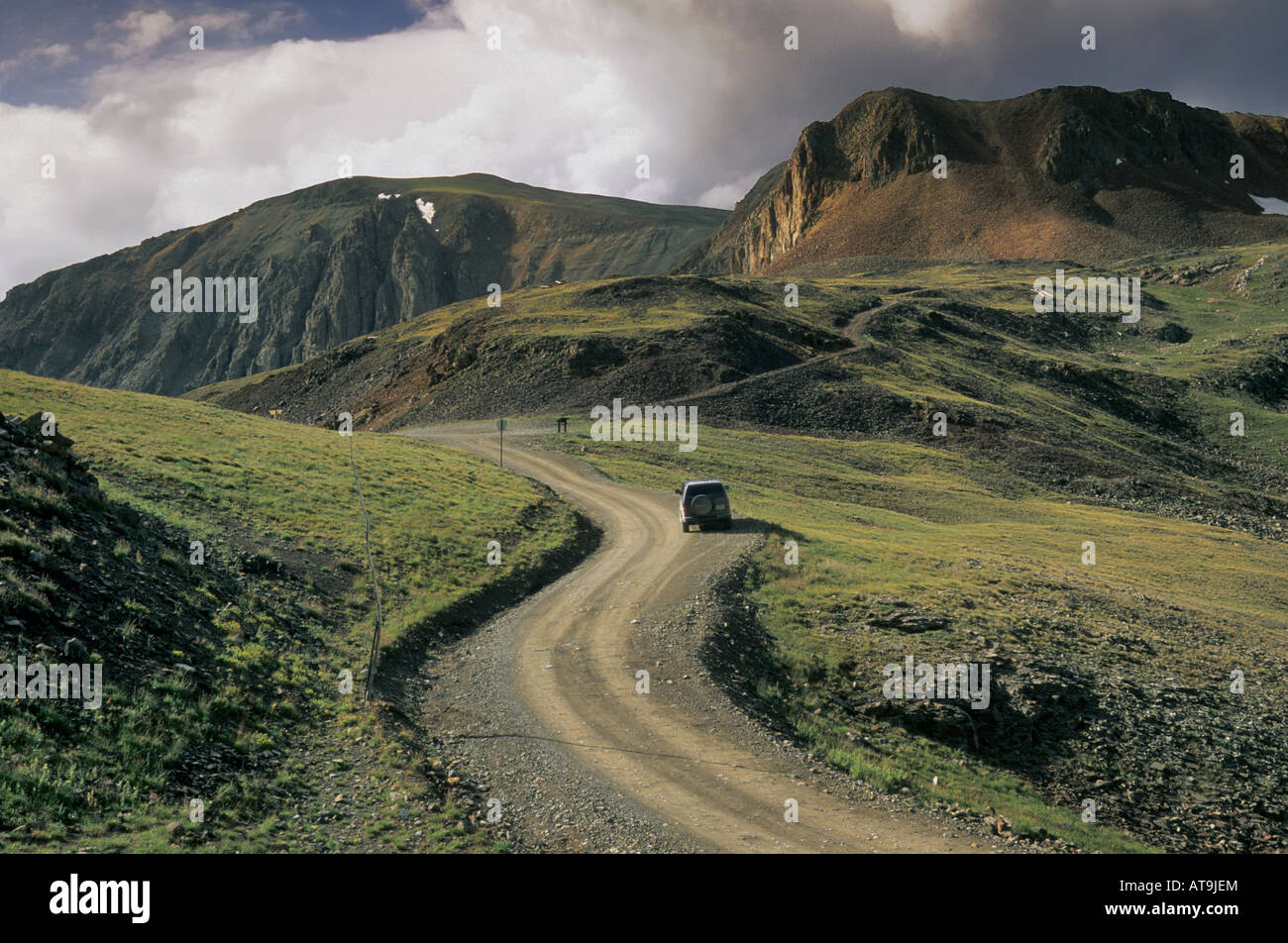 Cinnamon Pass Alpine Loop San Juan Mountains summer Colorado USA Stock ...