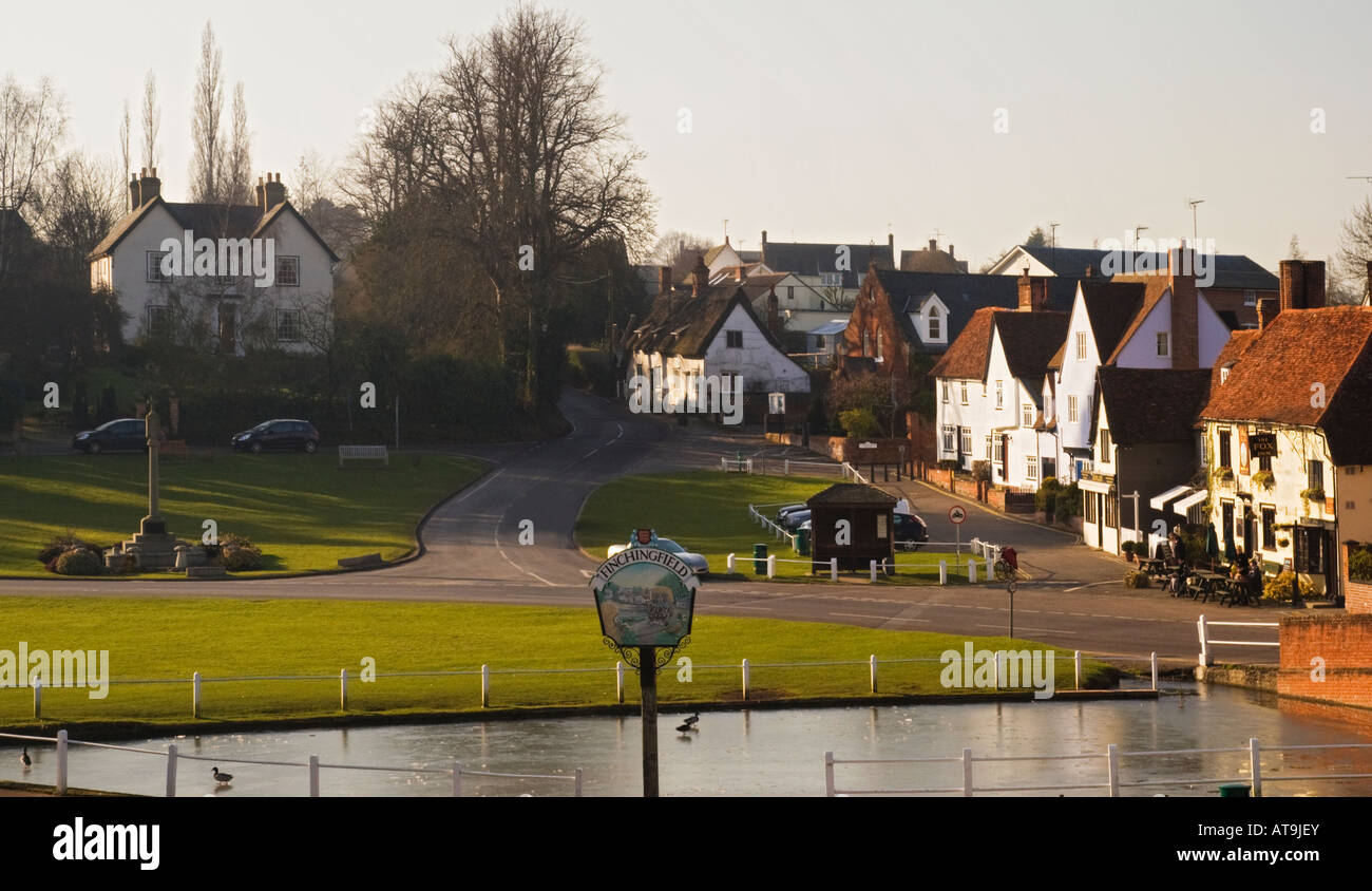 Finchingfield village in Essex,England,UK Stock Photo - Alamy