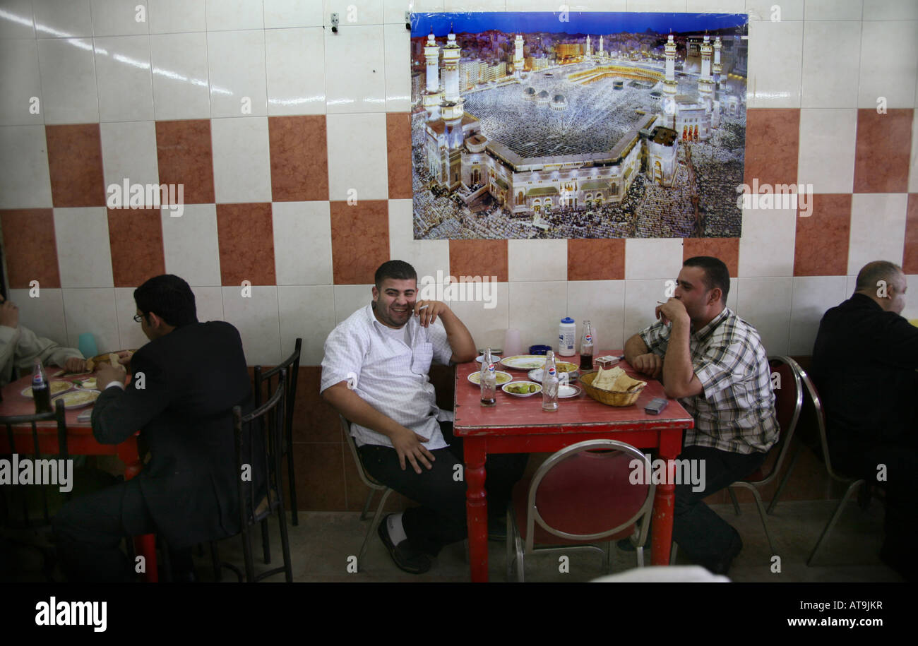 Fast food is a popular lunch in Jordan Stock Photo - Alamy