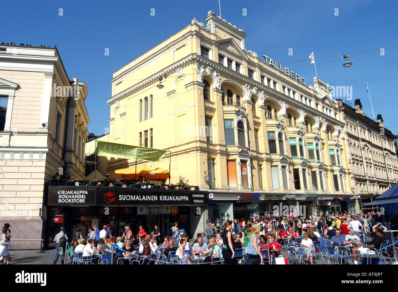 Street scene, Helsinki, Finland Stock Photo - Alamy