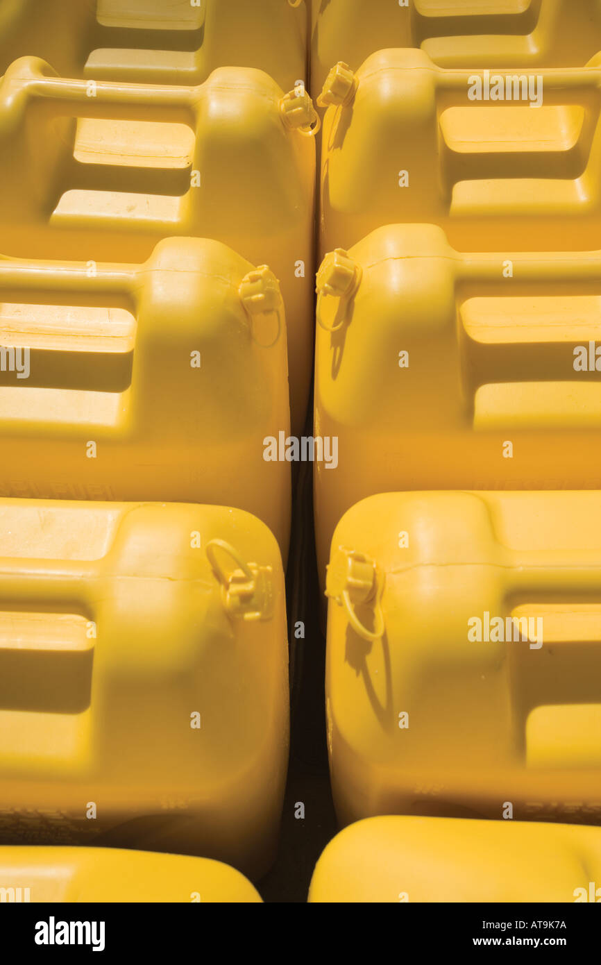 Plastic jerry cans hi-res stock photography and images - Alamy