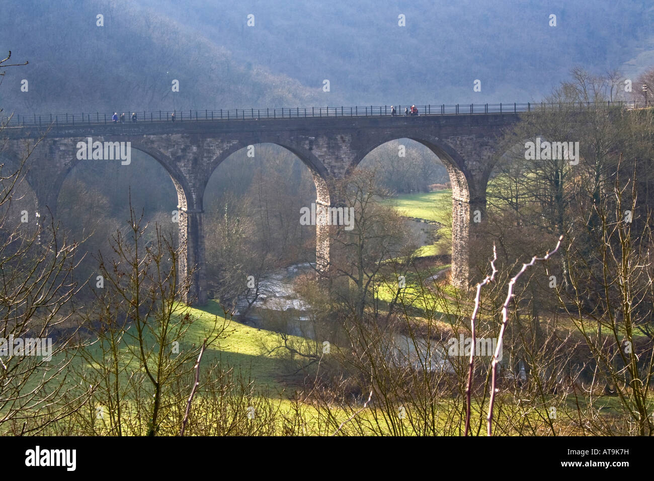 Monsal head viaduct Stock Photo - Alamy