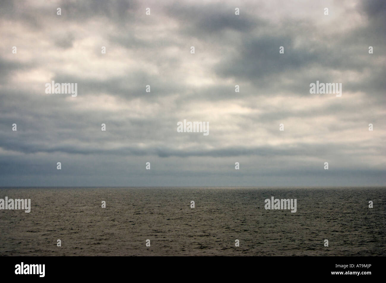 The open Atlantic Ocean from aboard a ship leaving Nova Scotia heading ...