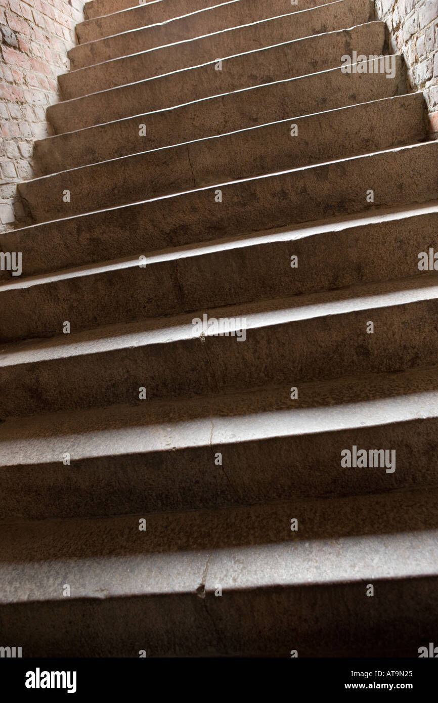 Steps leading upwards Stock Photo - Alamy
