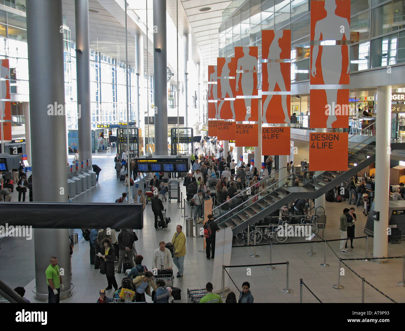 Copenhagen Denmark Copenhagen airport Stock Photo - Alamy