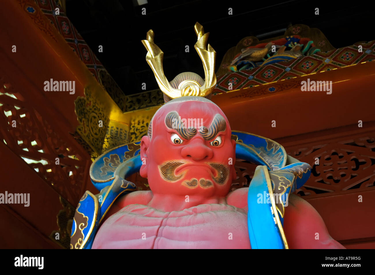Nikko sculpture japan statue gold hi-res stock photography and images ...