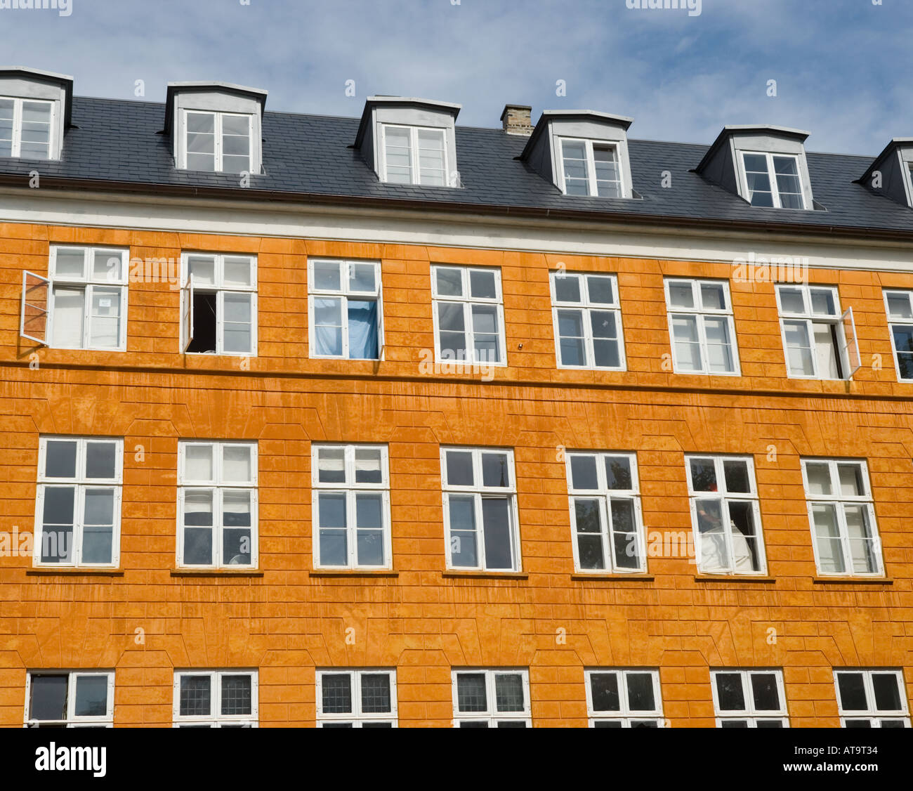 Copenhagen Denmark Typical architecture Stock Photo - Alamy
