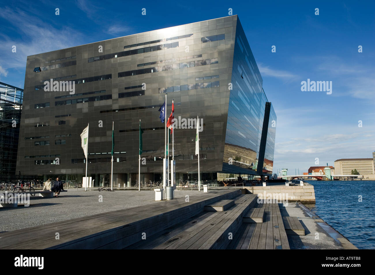 Copenhagen Denmark Den Sorte Diamant The Black Diamond Extension to the ...