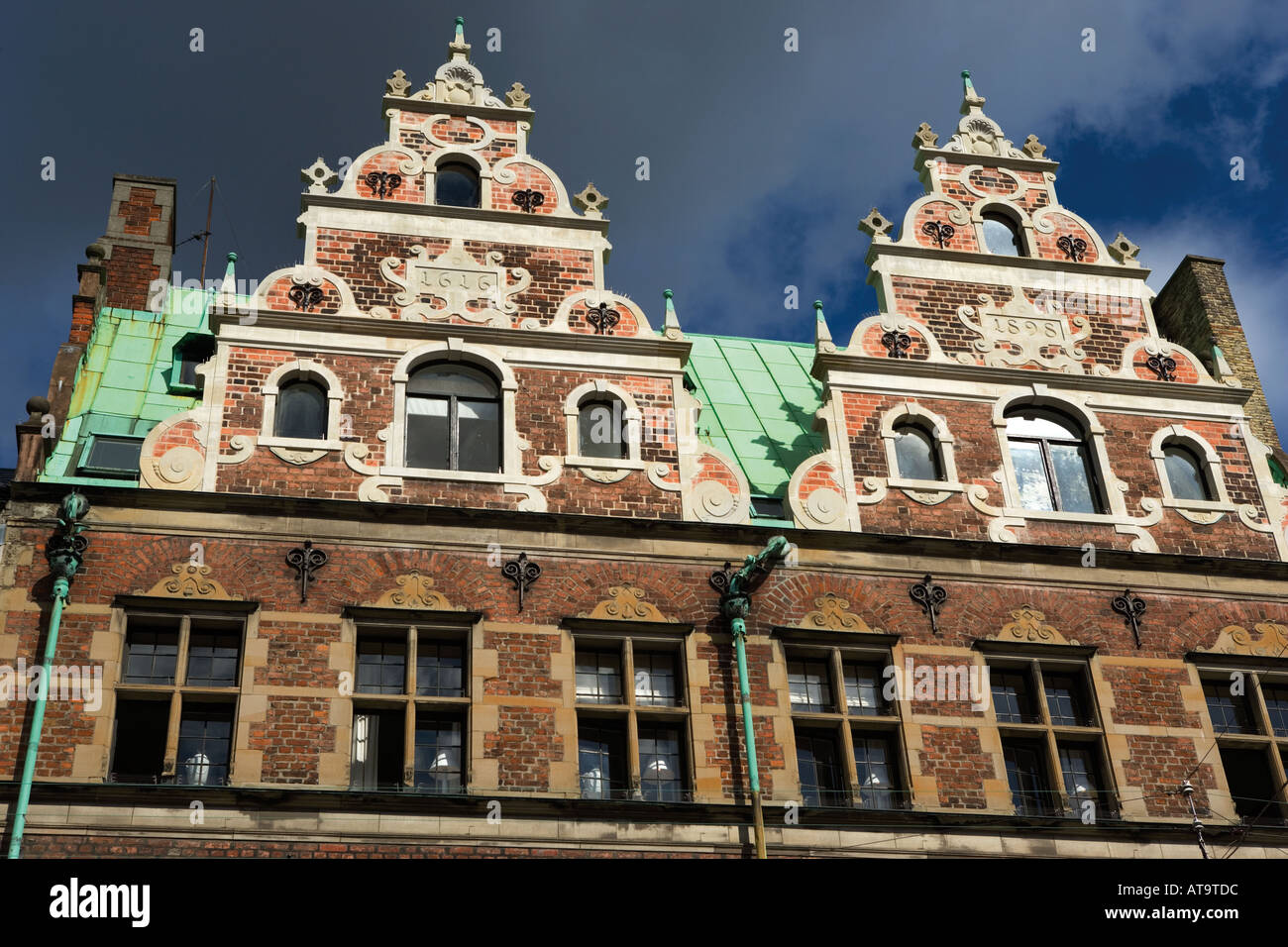 Copenhagen Denmark Typical architecture Stock Photo - Alamy