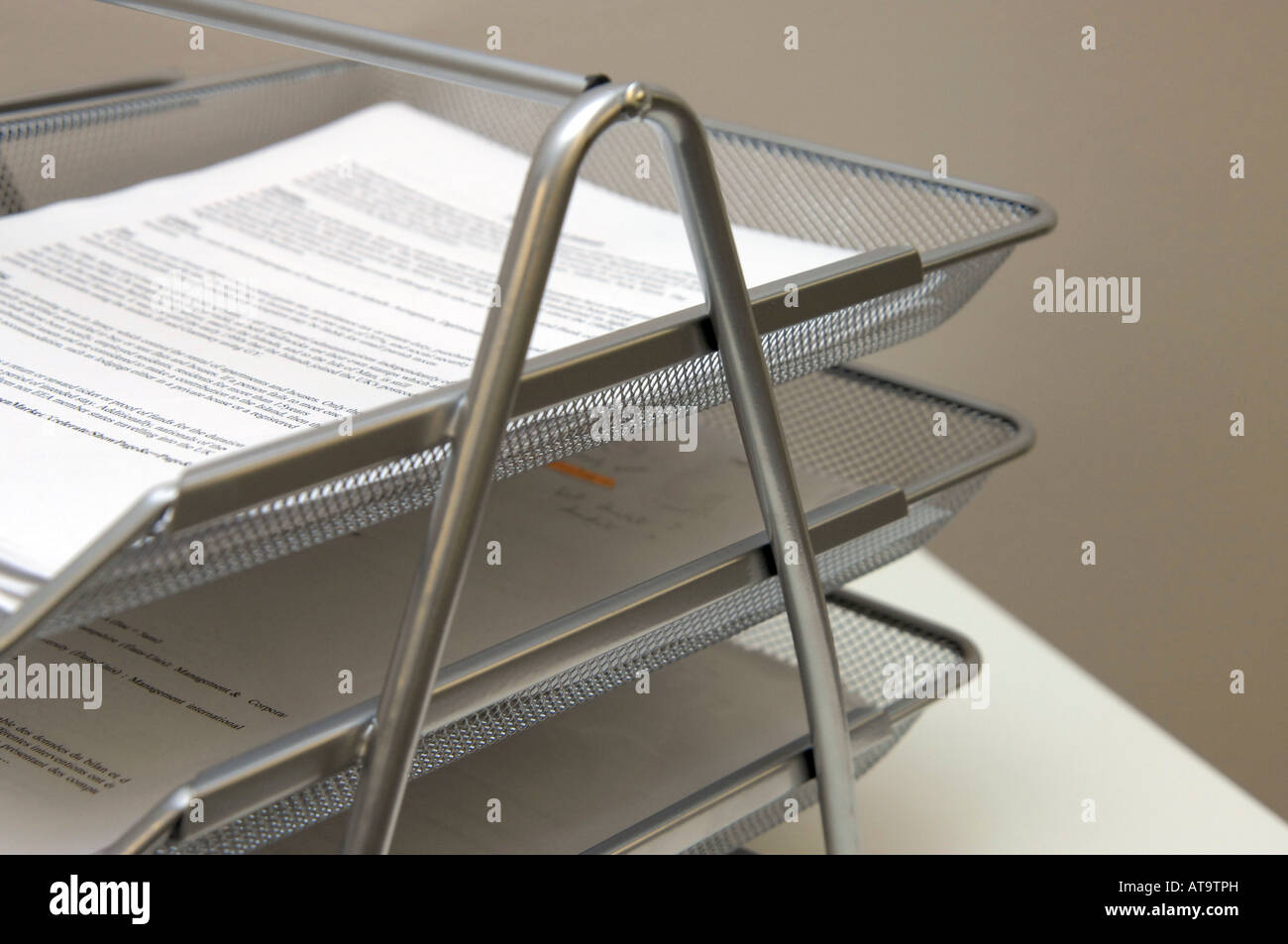 office paper tray Stock Photo - Alamy