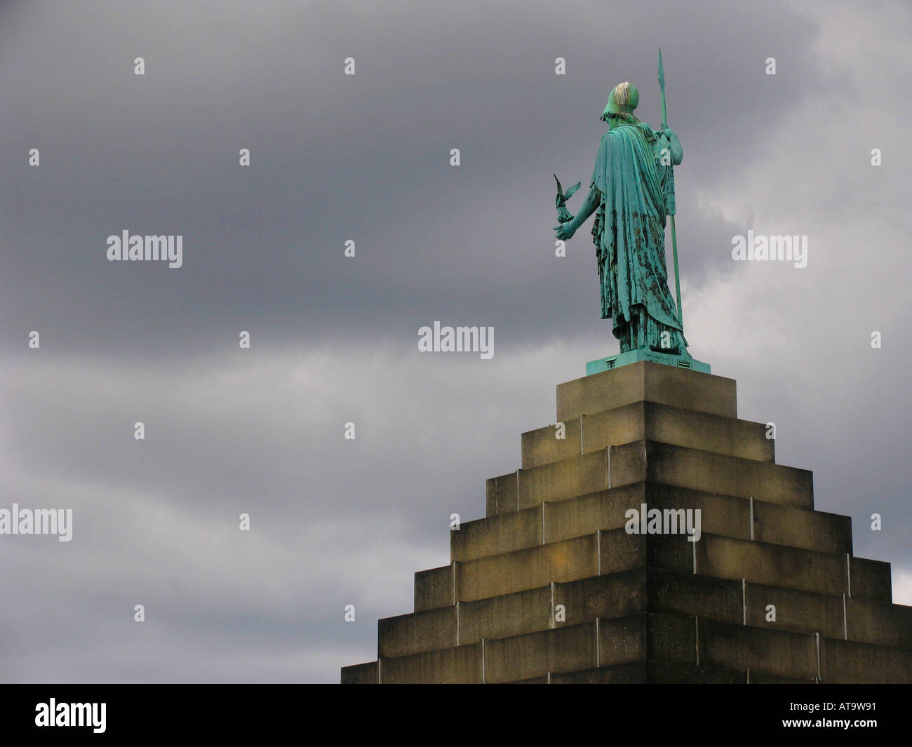 Copenhagen denmark statue on roof hi-res stock photography and images ...