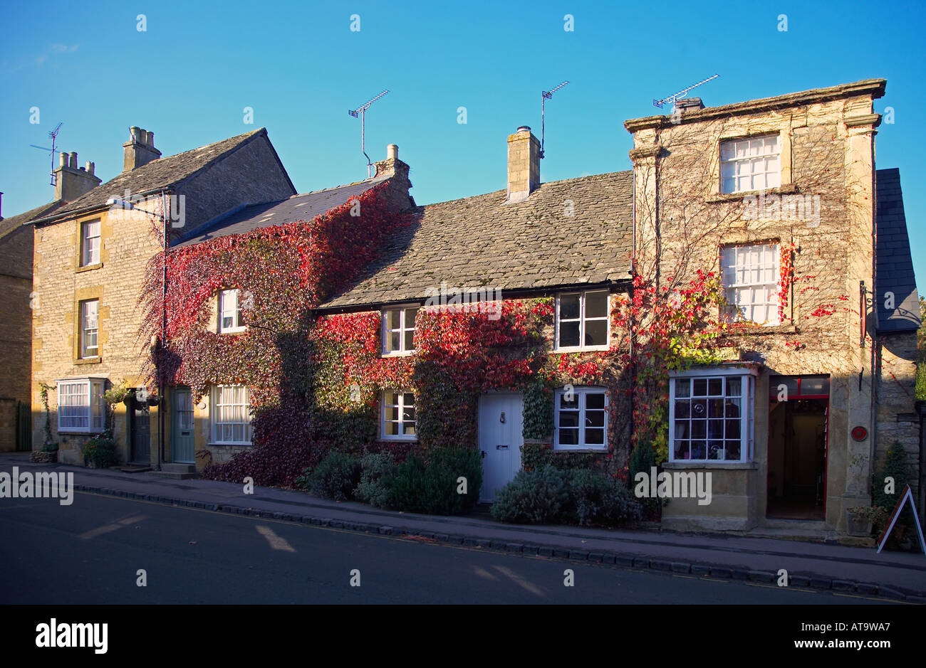 The Village of Stow on the Wold in the Cotswolds England UK Stock Photo ...