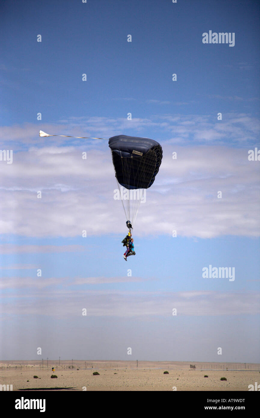 Skydiving, Swakopmund, Namibia Stock Photo - Alamy
