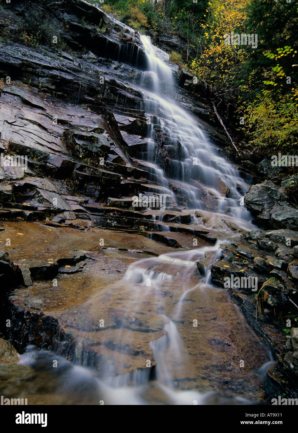 Silver cascades crawford notch state park hi-res stock photography and ...
