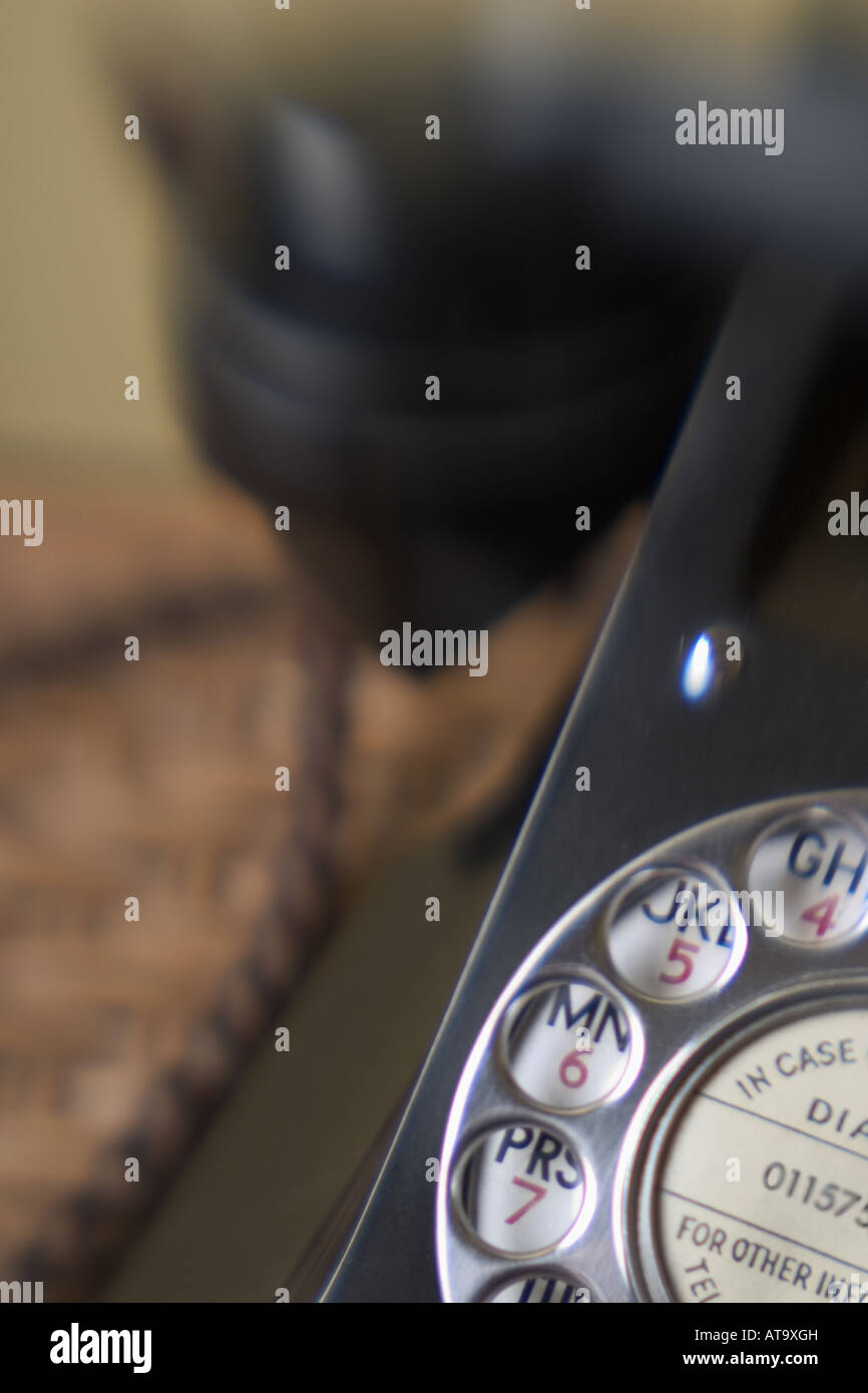 1950s telephone british hi-res stock photography and images - Alamy
