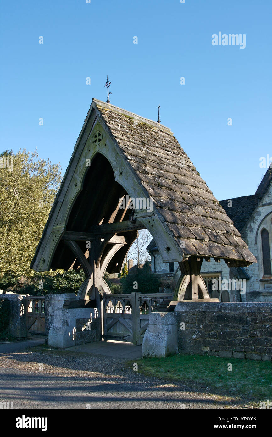 Lych Gate at St Michael s Church Betchworth Surrey. Filming location of ...