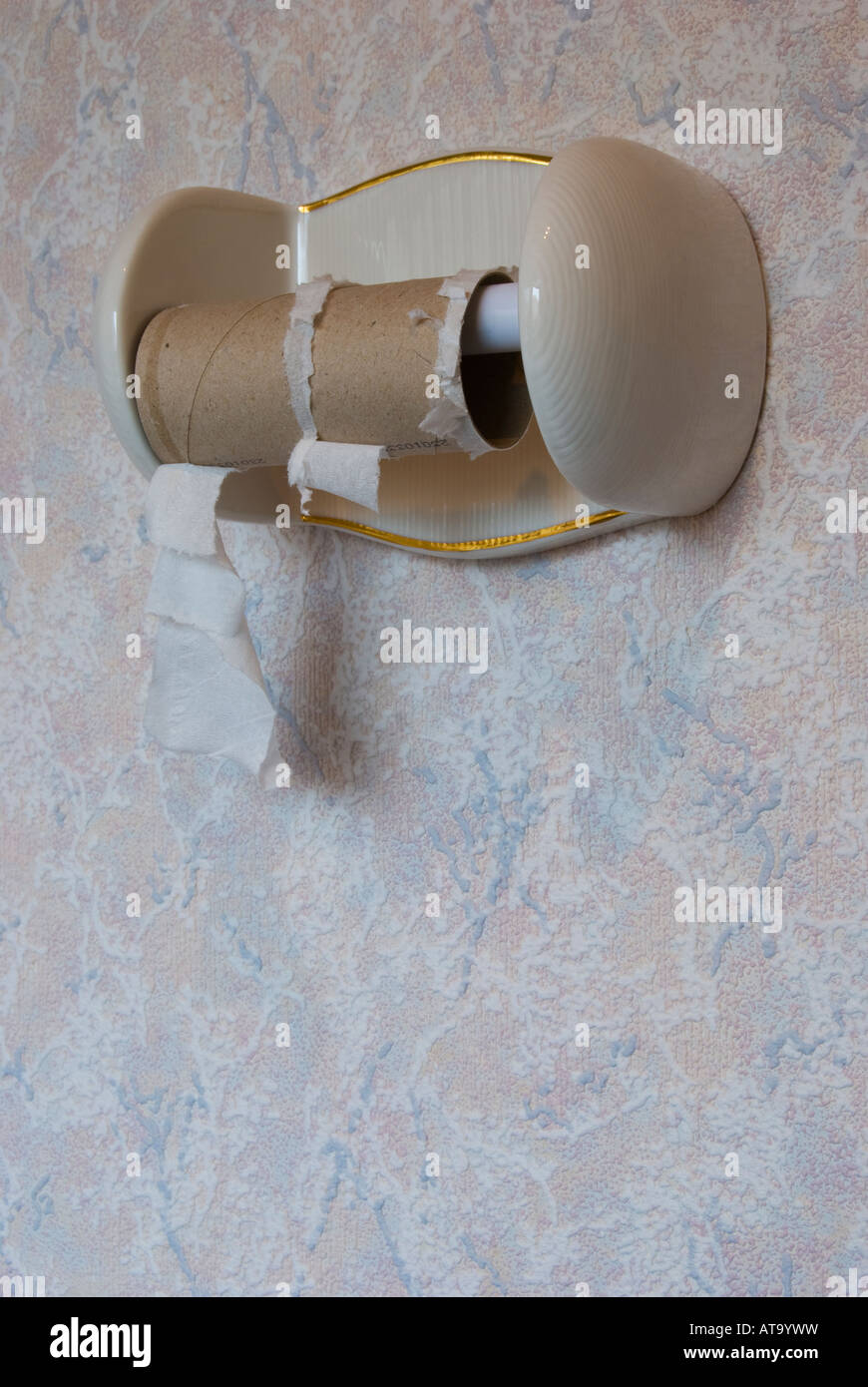 Toilet wc empty paper hi-res stock photography and images - Alamy