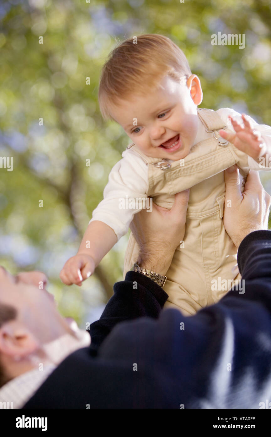Father son loving relationship interaction hi-res stock photography and ...