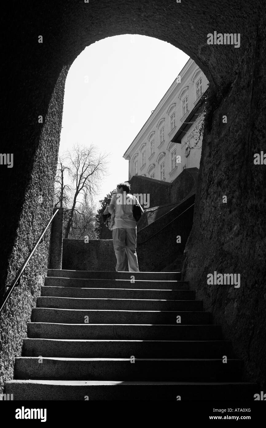 Out walk Black and White Stock Photos & Images - Alamy