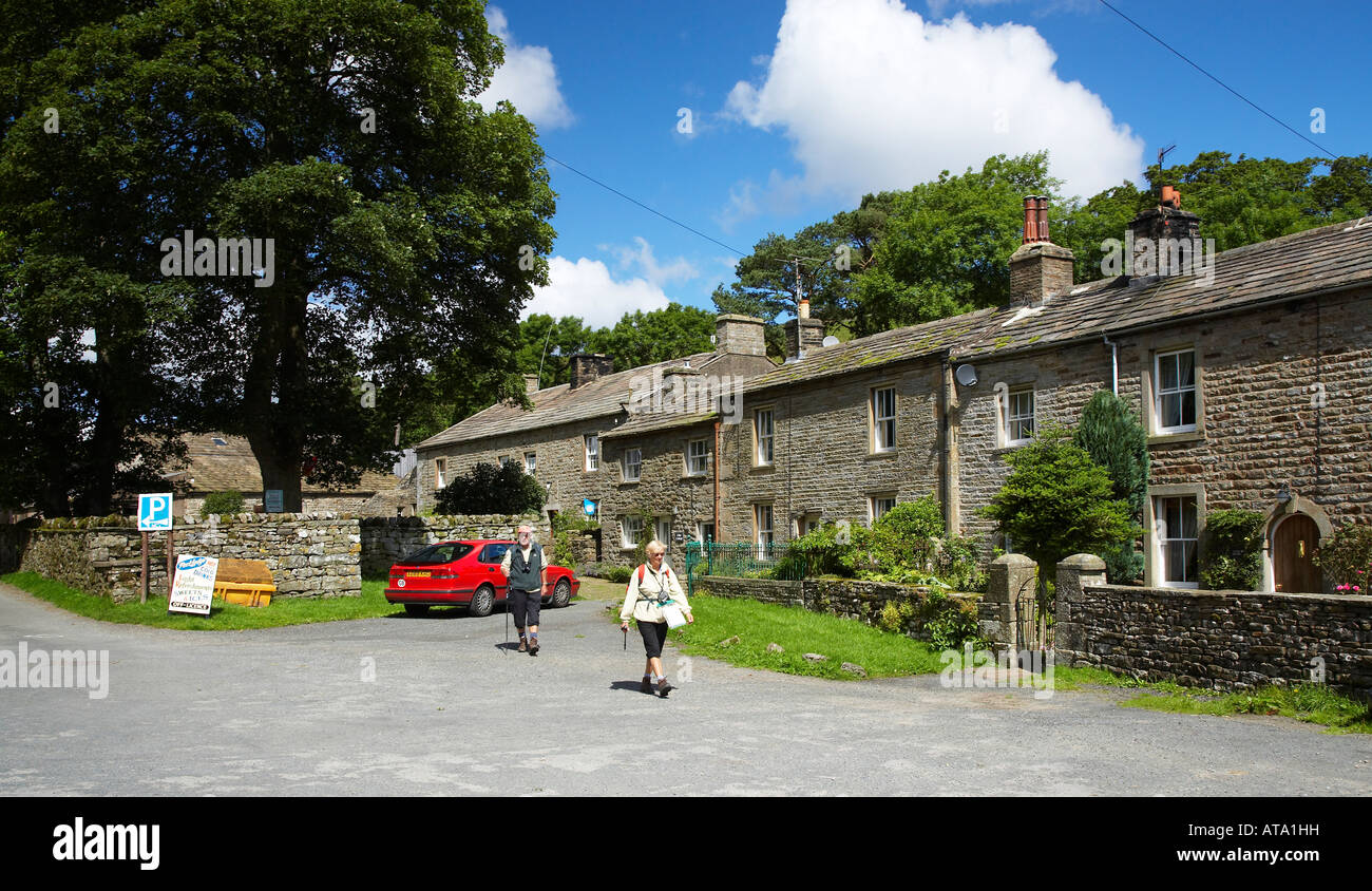 Keld village Upper Swledale Yorkshire Dales National Park Stock Photo ...