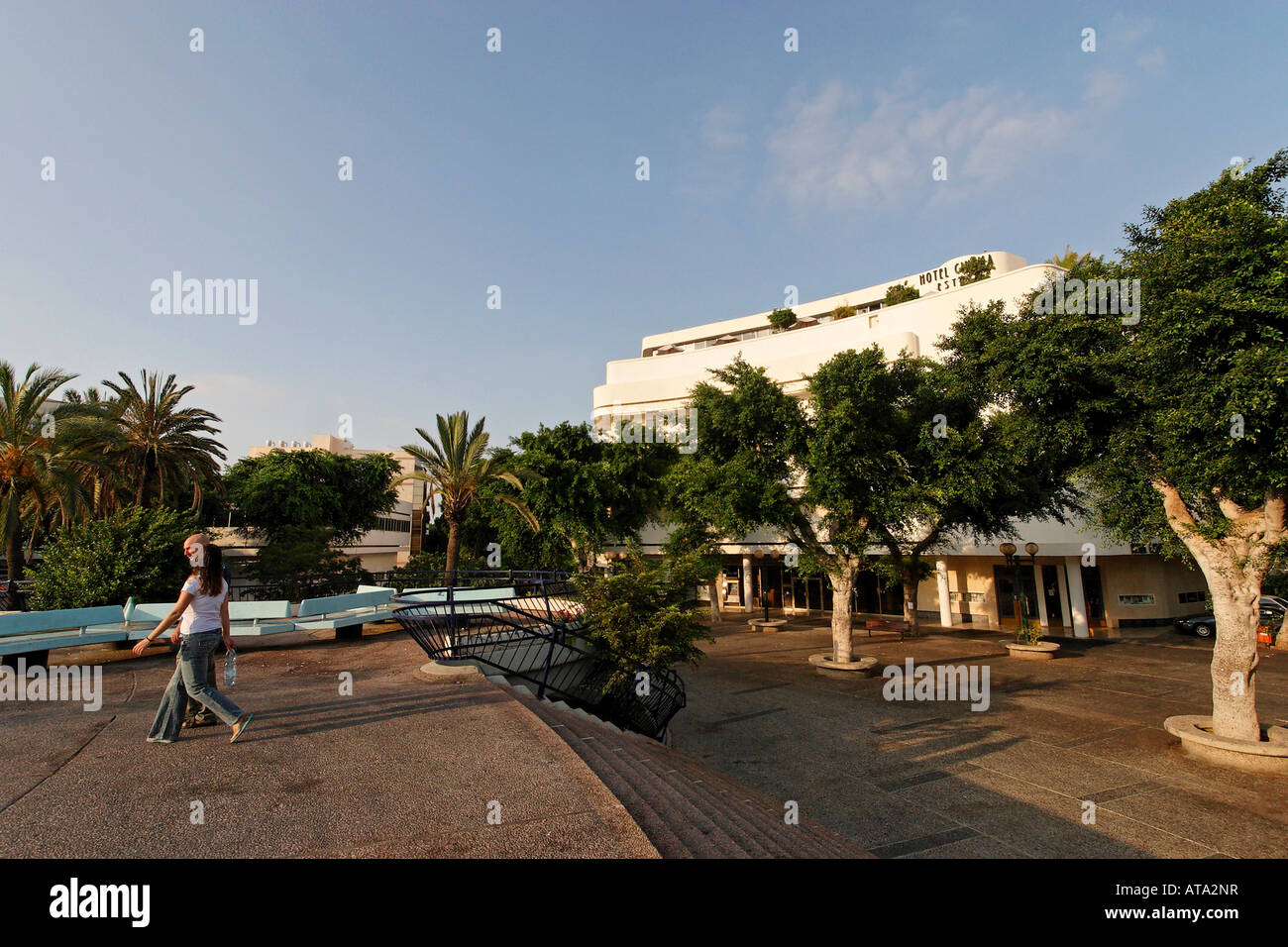 Israel Tel Aviv Hotel Cinema at Dizengoff Square a Bauhaus style ...