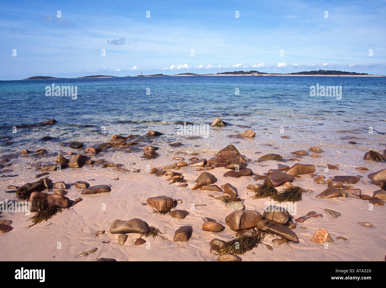 clear seas bar point st mary's scilly isles cornwall england uk gb ...