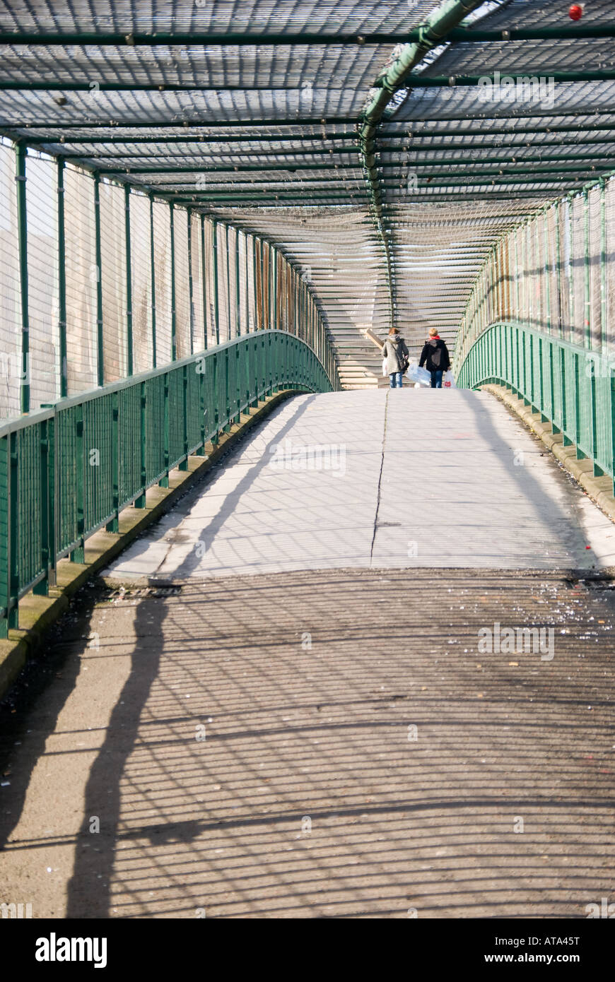 Urban Footbridge over the Westlink, Belfast. Connects West Belfast to ...