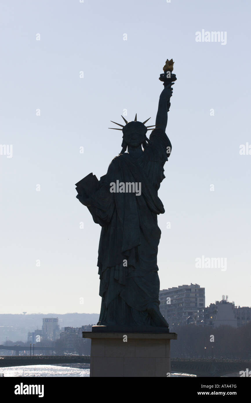 Statue of Liberty in Paris, France Stock Photo - Alamy