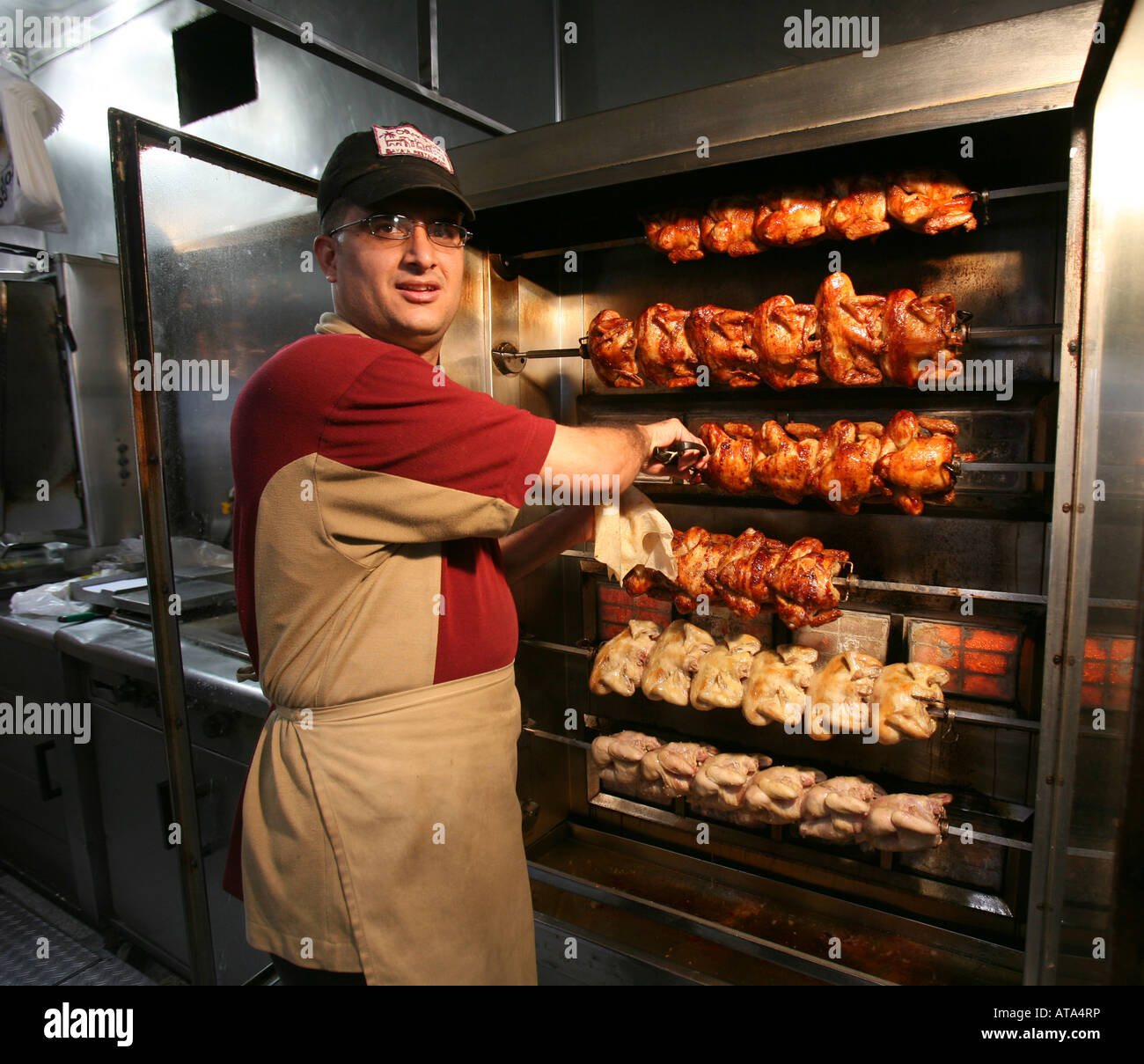 Fast food is a popular lunch in Jordan Stock Photo - Alamy