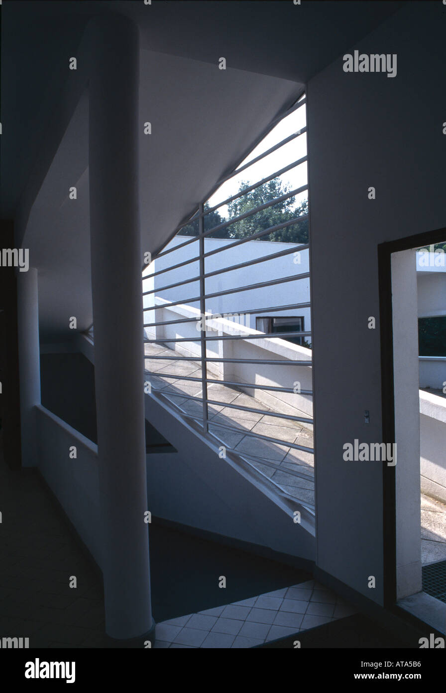 Villa savoye ramp hi-res stock photography and images - Alamy