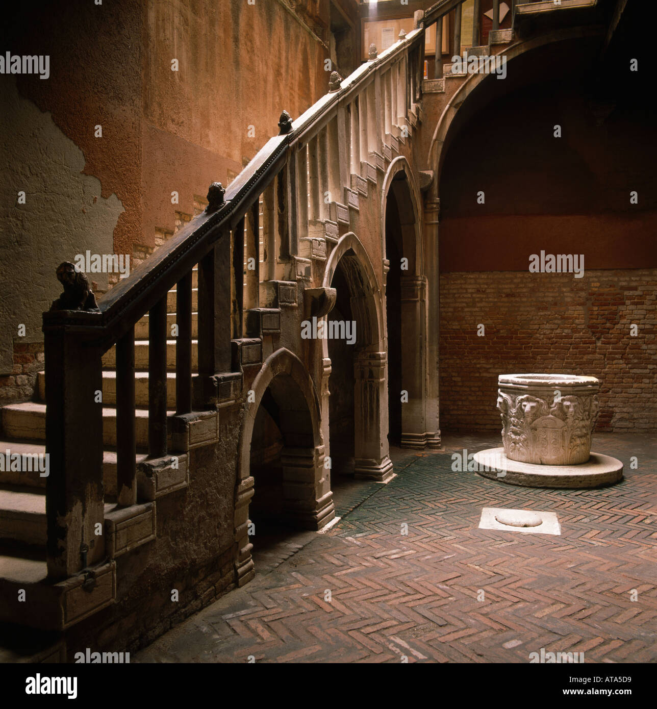 Medieval Castle Staircase