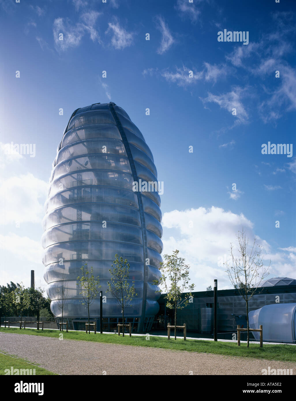 National Space Centre, Leicester, England. 2001. Overall exterior ...
