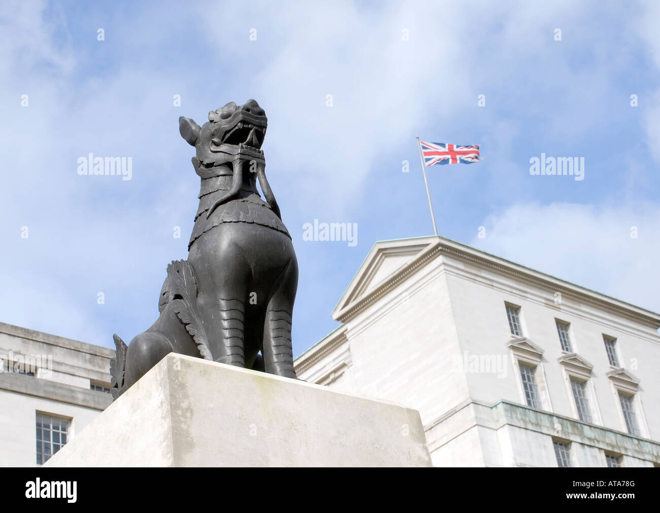 The Chindit Memorial in memory of Major General Orde Wingate and other ...